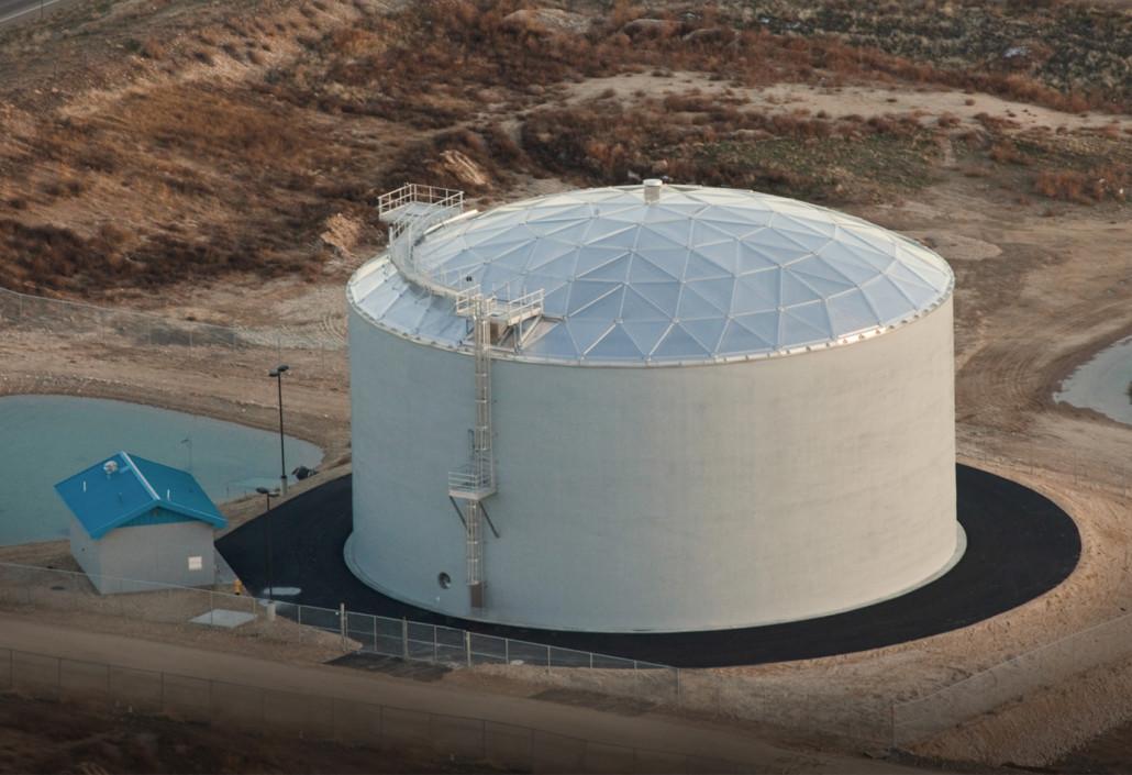 Nampa Prestressed Concrete Water Reservoir - Big-D Construction